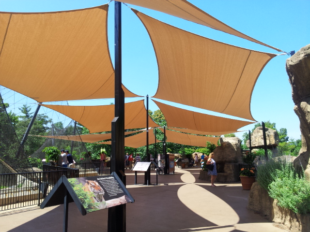 Shade-Guard St. Louis commercial shade sails, shade canopies, awnings