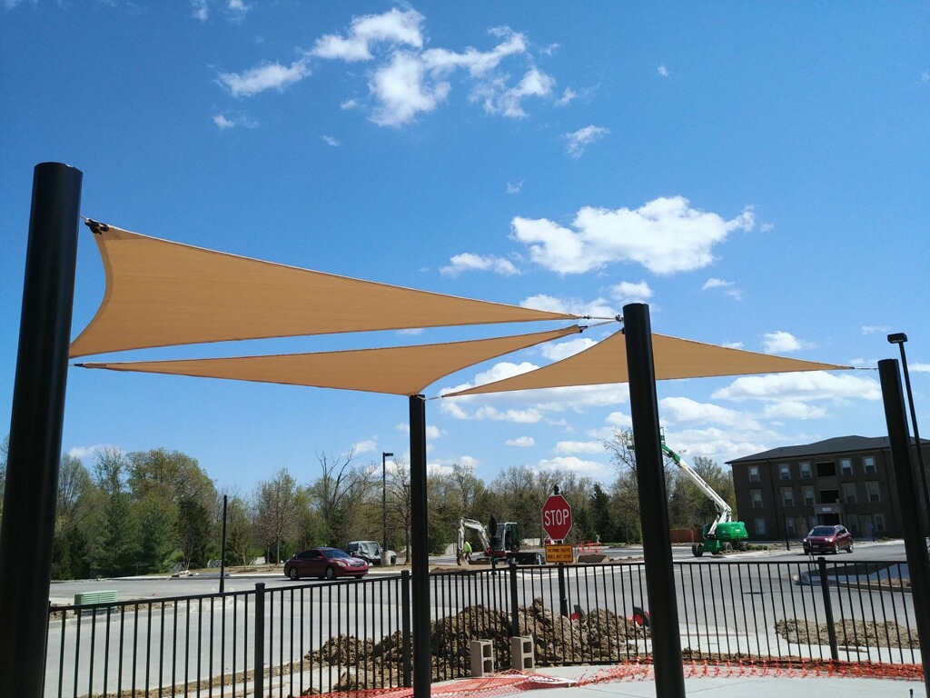 Shade-Guard St. Louis commercial shade sails, shade canopies, awnings