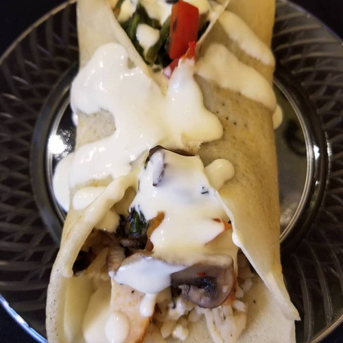 Savory Crepe Buffet | Wedding Street Cart