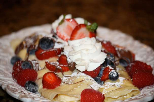 Flaming Crepe Buffet | Wedding St. Packages