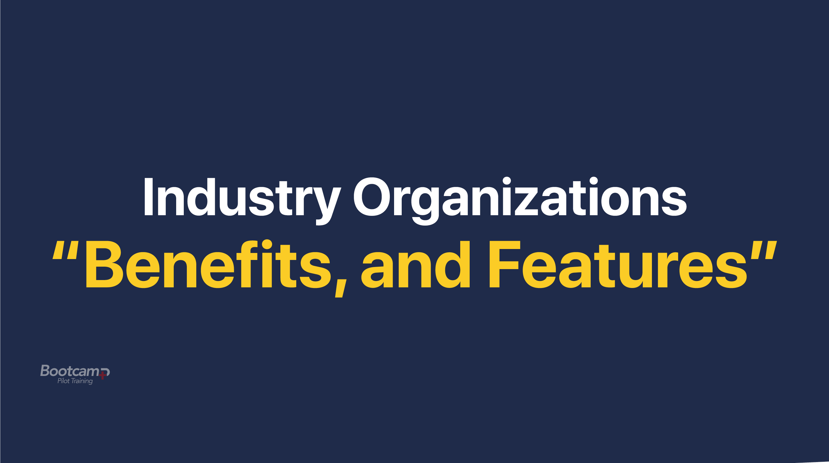 Benefits and Features of Aviation's Best Organizations