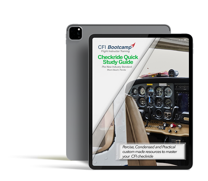 CFI Bootcamp | Authorized Training Guides