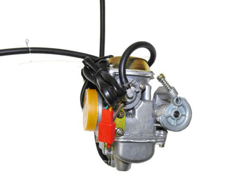 Carburetor - 24mm, GY6, 125cc, 150cc, Electric Choke (2 pin plug ...