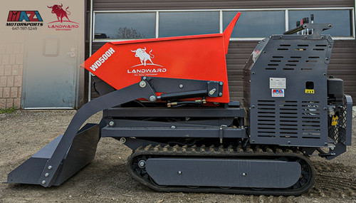 Landward WD500H Hydraulic Power Track Wheel Barrow | mazimotorsports