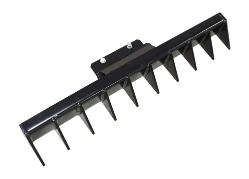 39" Black Rake for Excavator | mazimotorsports