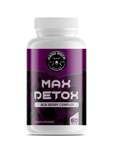 Max Detox ACAI Berry Complex- 100% Natural 60 Capsules | enutrition.me