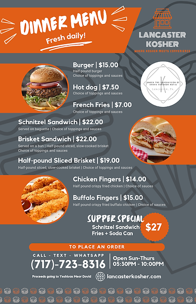 Kosher Food | Degel Israel