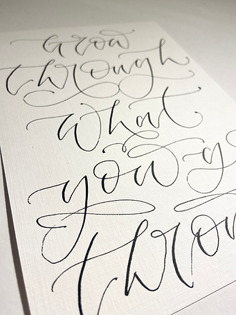 Learn With Me | CalligraphybyPhoebe