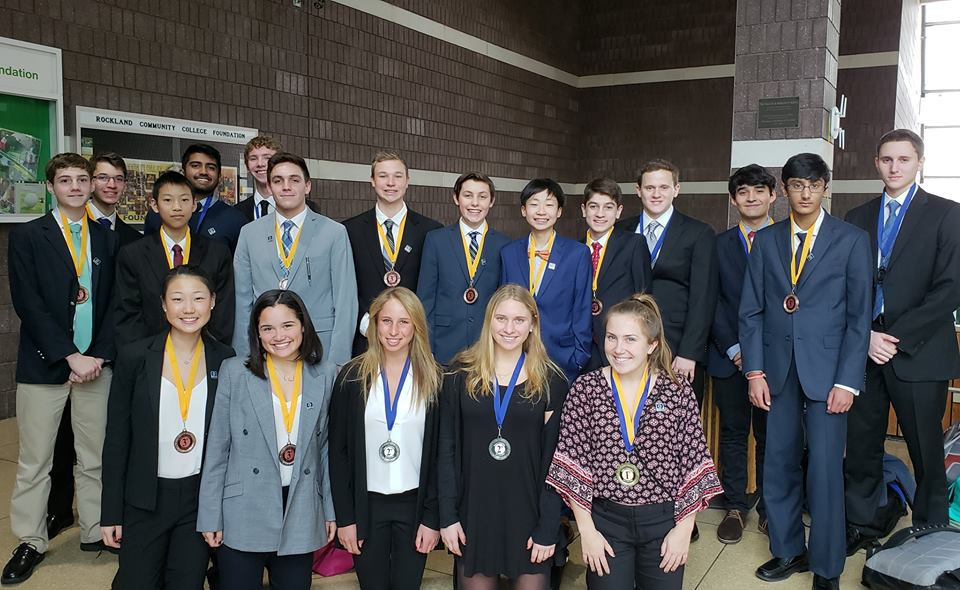 Suffern High School's DECA Students