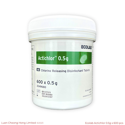 Ecolab Actichlor Disinfectant 0.5G 600 Tab Effervescemt Nadcc | LCH Pharma
