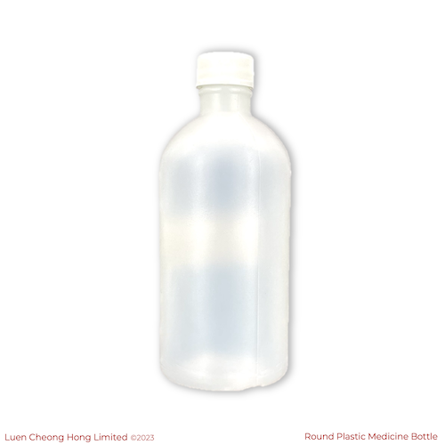 LCH Clear Polyethylene Round Medicine Syrup Bottle | LCH Pharma