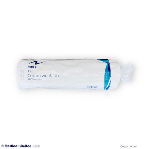 N Med Cotton Wool Roll 1 lb | LCH Since 1940
