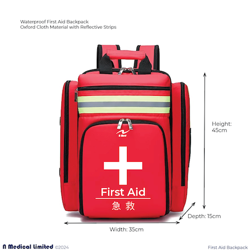 N Med Paramedics First Aid Kit Back Pack | LCH Pharma
