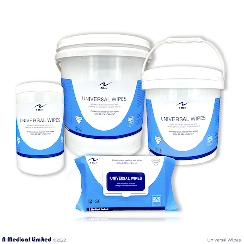 N Medical Hospital Universal Disinfectant Wipes (Bulk Pack) | LCH Pharma