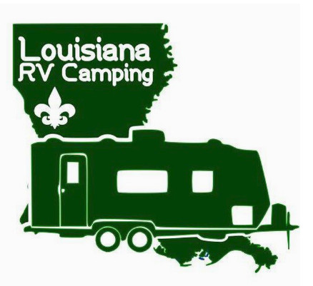 Louisiana RV Camping Decal Sticker #louisiana #rv #camping | Cornhole Stop