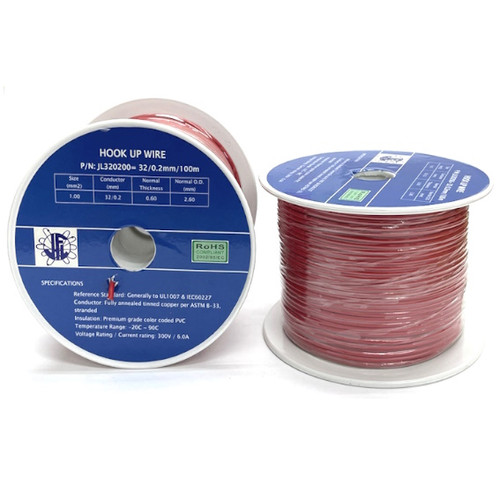 Hook-Up Wire, 32/0.2, 100m/Roll | JFL Electronics