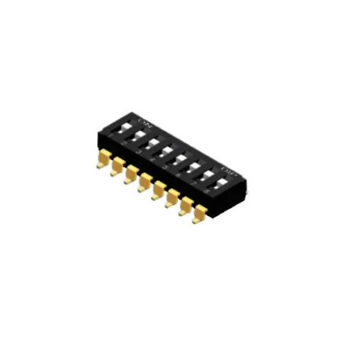 DMR-08-T-V-T/R, APEM Switch DIP | JFL Electronics