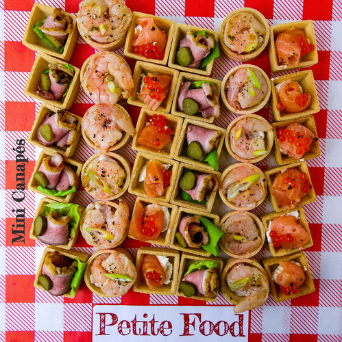 Mini Canapés Tartlets | Petite Food