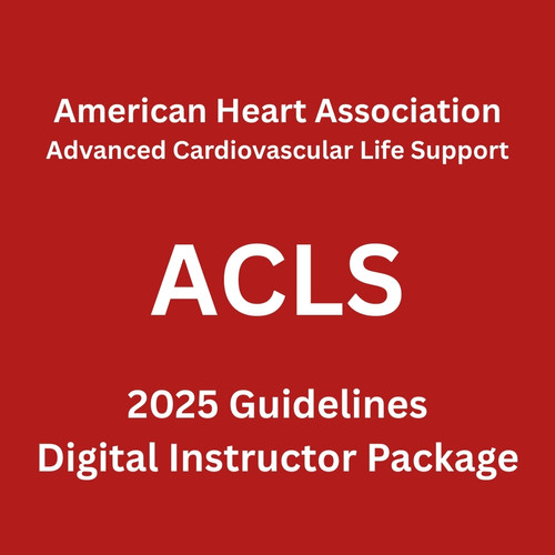 ACLS Instructor Package: Digital Instructor Manual and Course Videos ...