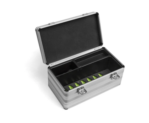 Phonak Roger storage and charging case | Aristocrat Hearing Aid Associates
