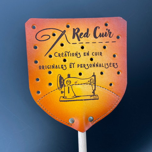 Tapettes à Mouches "À Personnaliser" | Red cuir