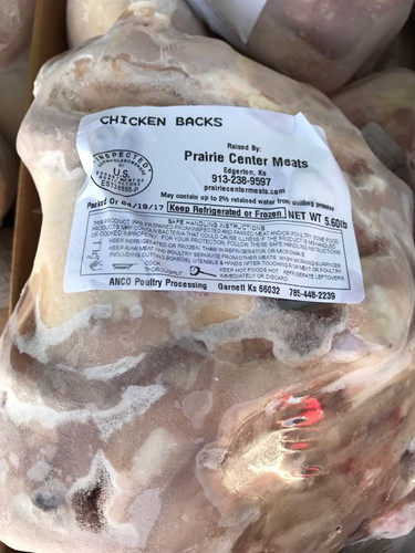 Chicken Backs | Prairie Center Meats