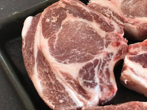 Bone-in Berkshire Pork Chops | Prairie Center Meats