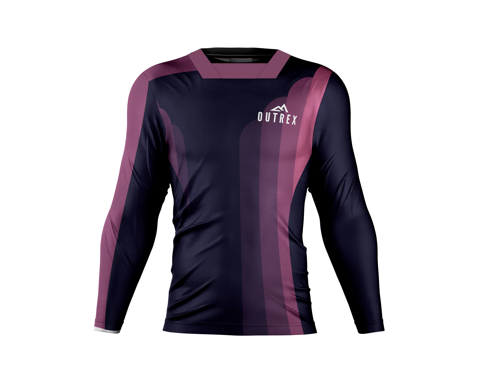Jersey Enduro Lineas Morado | Outrex