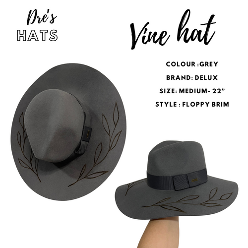 Vine hat | andrealetourneauart