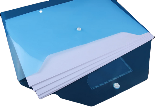 Transparent Plastic Document Wallets | The4Network