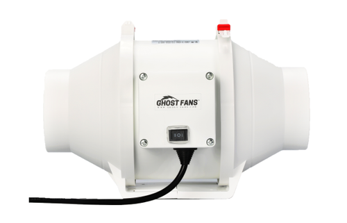 GHOST-FANS 4"/6"/8"/10" 100MM/150MM/200MM/250MM INLINE MIXED FLOW LOW ...