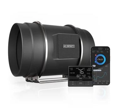 AC Infinity Cloudline T8 Quiet Inline Duct Fan with VPD Controller 69 ...