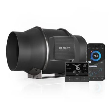 AC Infinity Cloudline T6, Quiet Inline Duct Fan with VPD Controller 69 ...
