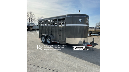 2026 Corn Pro Trailers 16' HD Livestock BP | RobKingMurphyTrailer