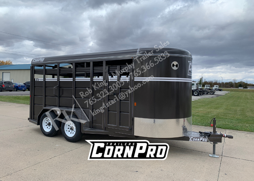 2026 Corn Pro Trailers 16' Livestock BP | RobKingMurphyTrailer