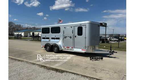 2025 Shadow Trailers 6-Pen Show Trailer BP | RobKingMurphyTrailer