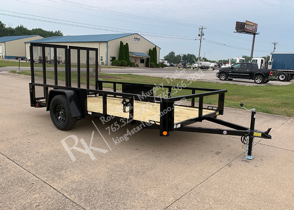 2023 Quality Steel Trailers 82" x 12' Utility BP | RobKingMurphyTrailer