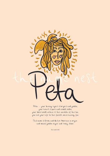 Peta - digital artwork | thenamenest