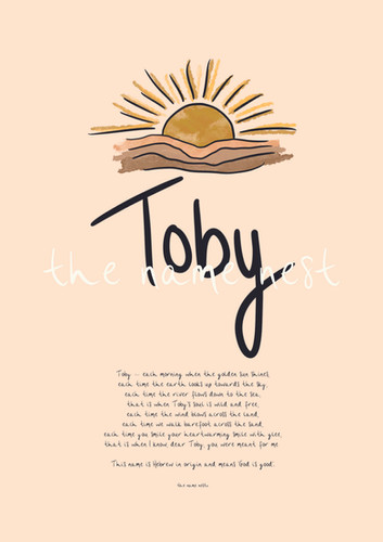 Toby - digital artwork | thenamenest