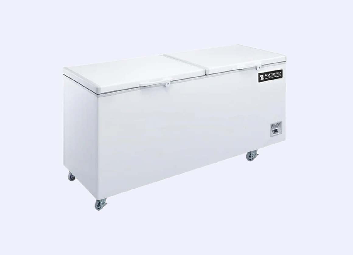 BD/BG-520 Commercial Chest Freezer with 2 Solid Lids | Truecooltech