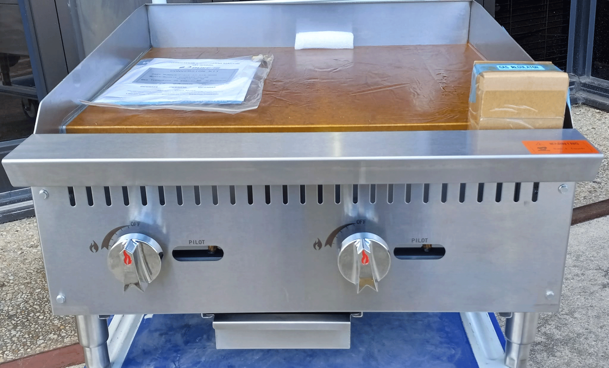 Griddle with a Rapid Recovery Plate Commercial DCGMA24 | Truecooltech