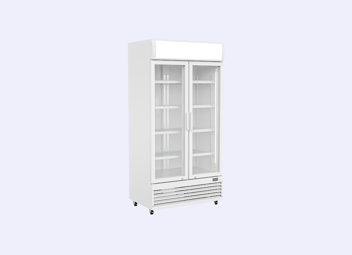 SBC-850TL Sliding Glass Door Merchandiser Refrigerator | Truecooltech