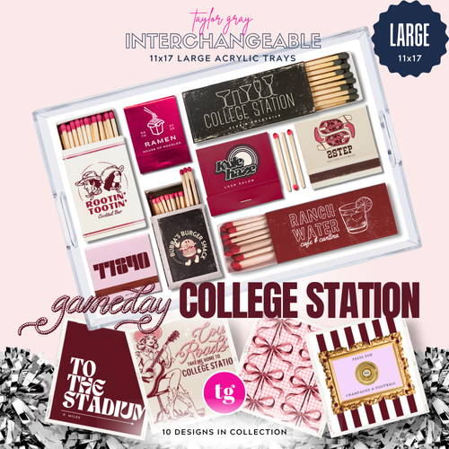 Gameday College Station insert set ONLY | Taylor Gray