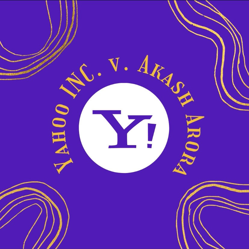 Yahoo INC v. Akash Arora