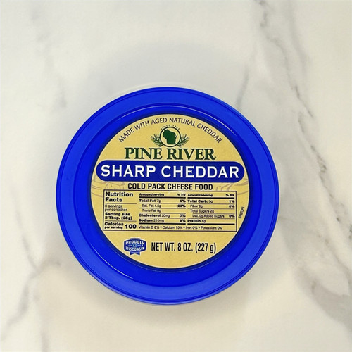 Sharp Cheddar Cheese Spread - Pine River | Cheesers LoKal Marke