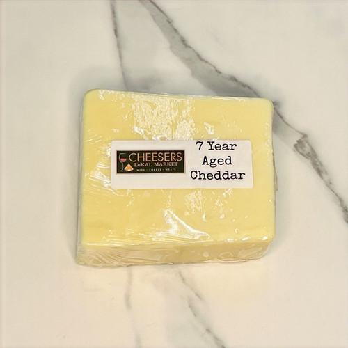 7 Year Aged Cheddar - Jim's Cheese | Cheesers LoKal Marke