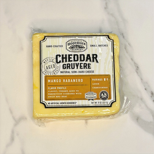 Mango Habanero Cheddar Gruyere - Wood River Creamery | Cheesers LoKal Marke