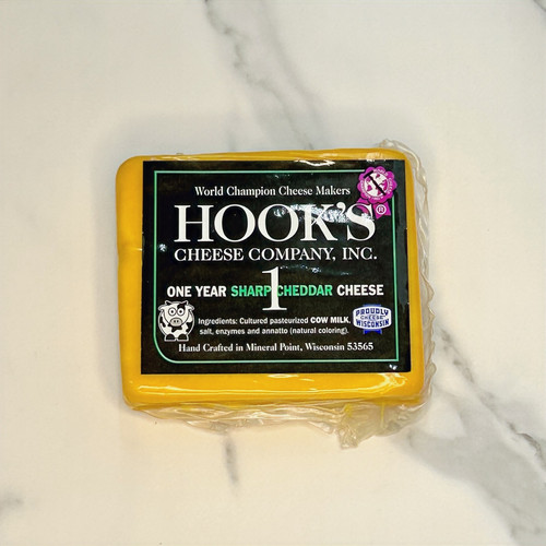 1 Year Cheddar - Hook's | Cheesers LoKal Marke