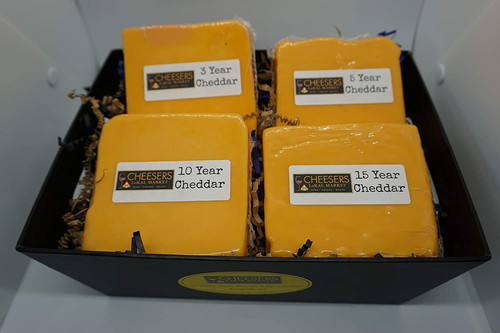 Aged Cheddar Flight | Cheesers LoKal Marke