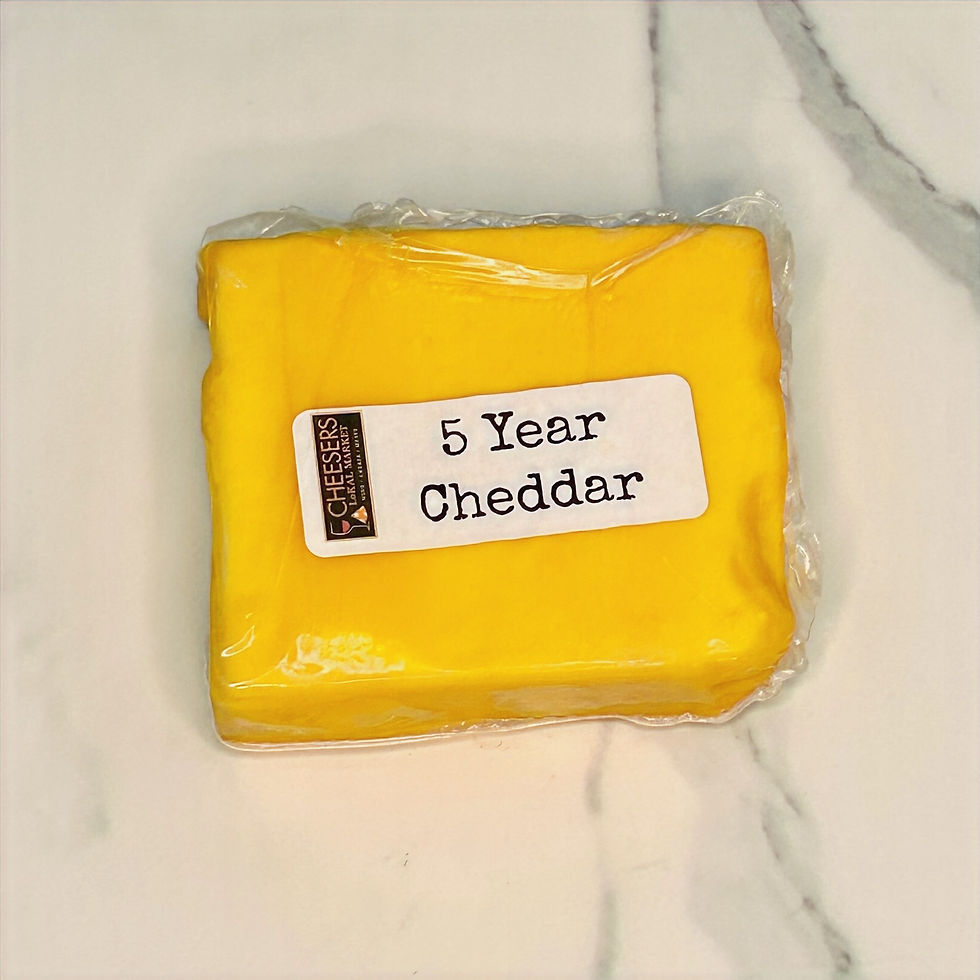 5 Year Aged Cheddar - Jim's Cheese | Cheesers LoKal Marke